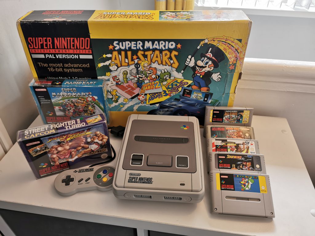 Super Nintendo Entertainment System – bleep bloop